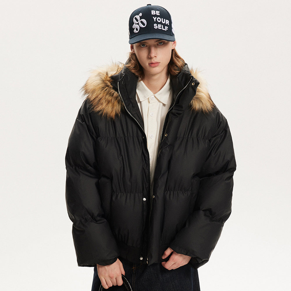 Urban Padded | Fur Hooded Puffer Jacket – Santo